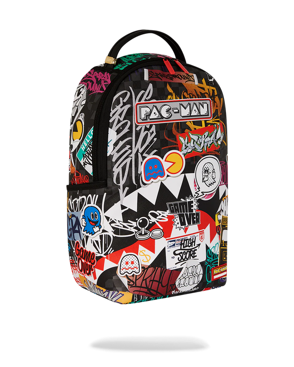 Sprayground Pac-Man Stickers DLXSV Backpack | MJ Footwear