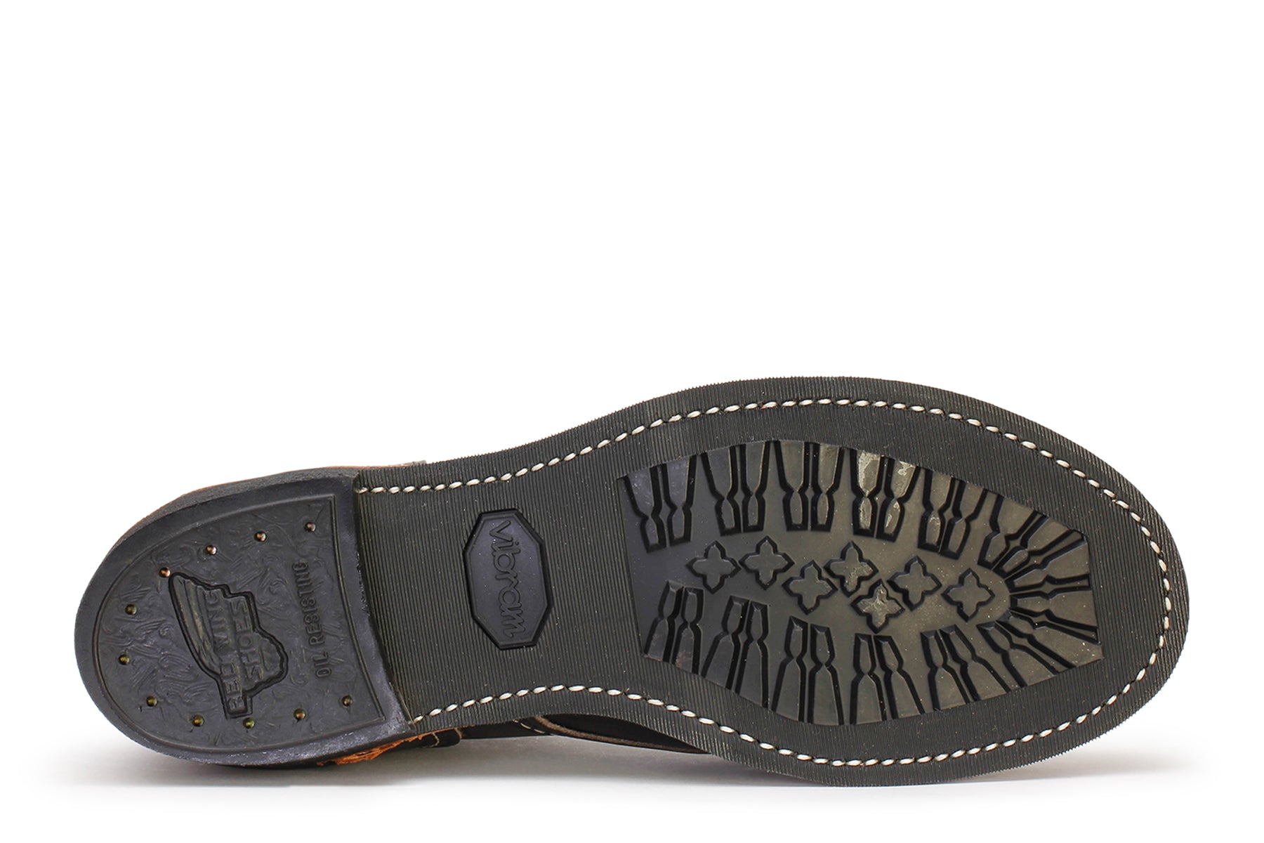 Red Wing Men's Iron Ranger 8084 Black Tip Top Shoes Of New